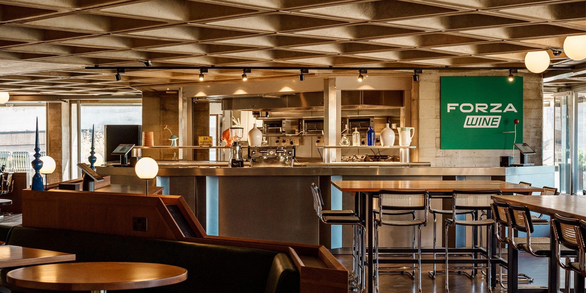 Forza Wine restaurant and bar - National Theatre, South Bank