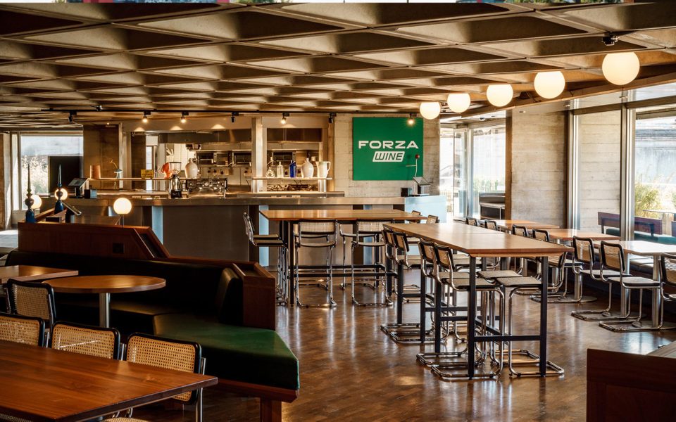 Forza Wine restaurant and bar - National Theatre, South Bank