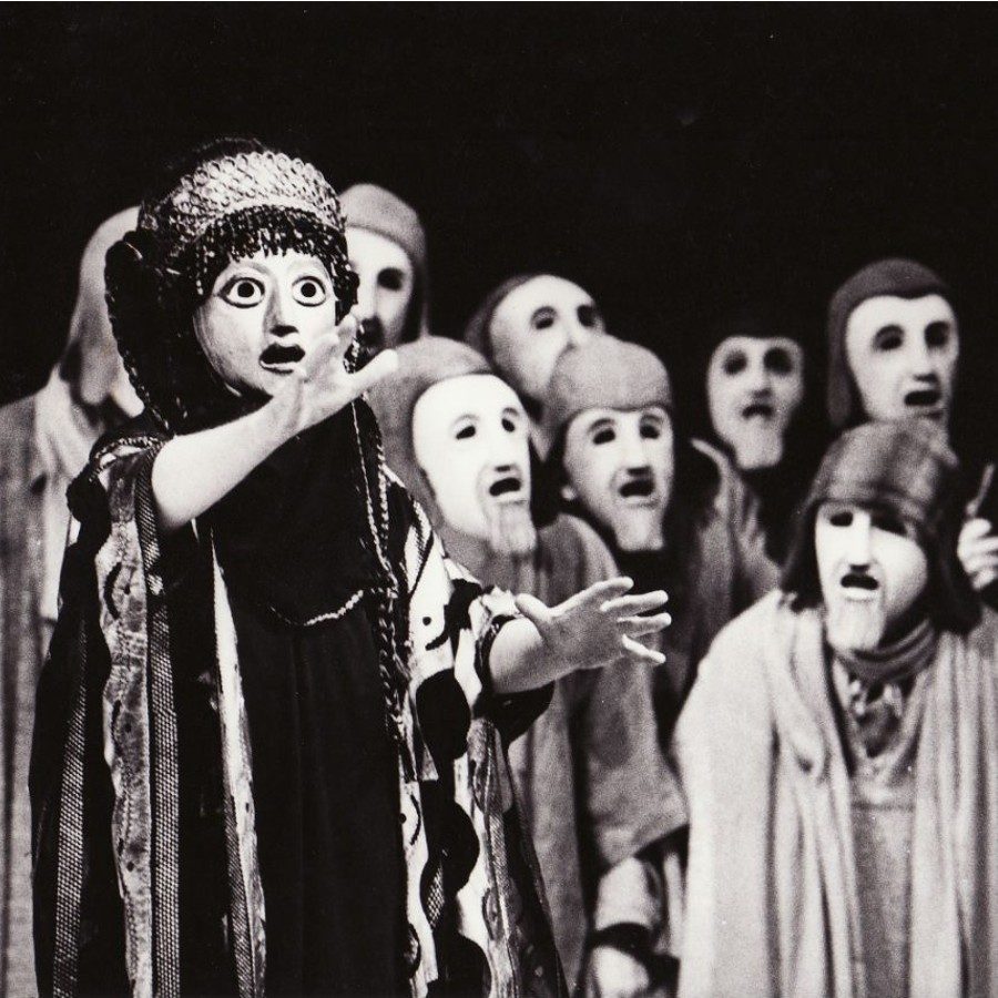 In Search of Greek Theatre: Sir Peter Hall's The Oresteia Part I (1981) | National Theatre