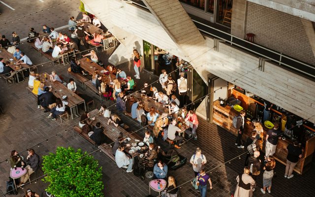 The Understudy bar and food - National Theatre, South Bank