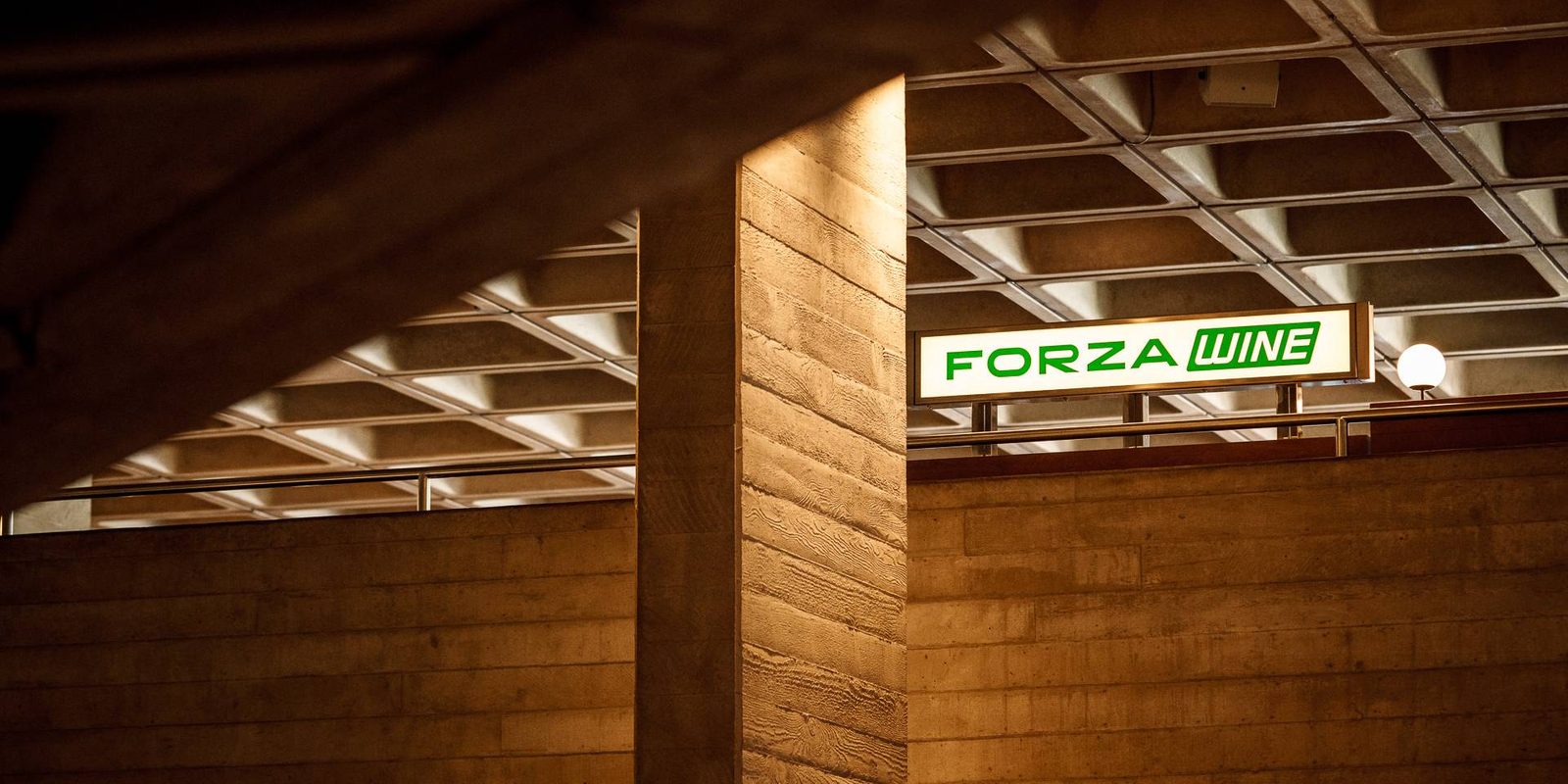 Forza Wine restaurant and bar - National Theatre, South Bank
