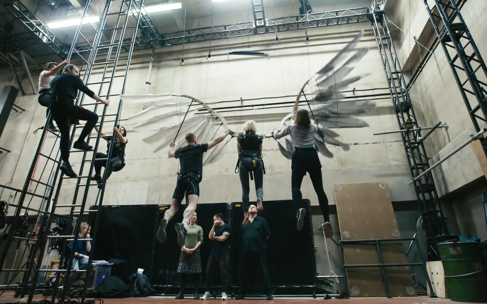 Rain in The Olivier for The Crucible | Technical Theatre | Theatre ...